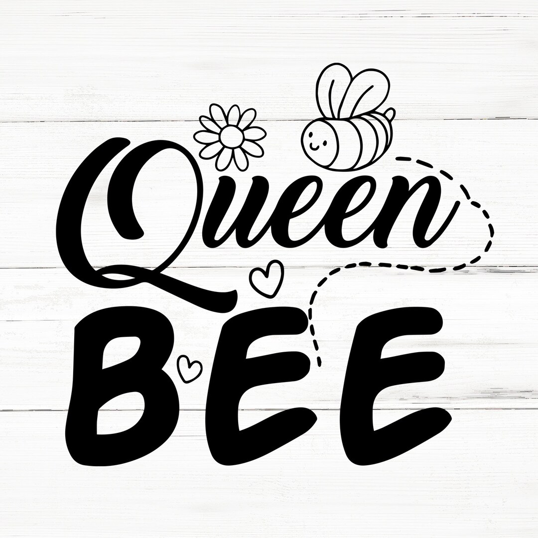 Abeja reina svg paquete de abejas svg refranes de abejas - Etsy México