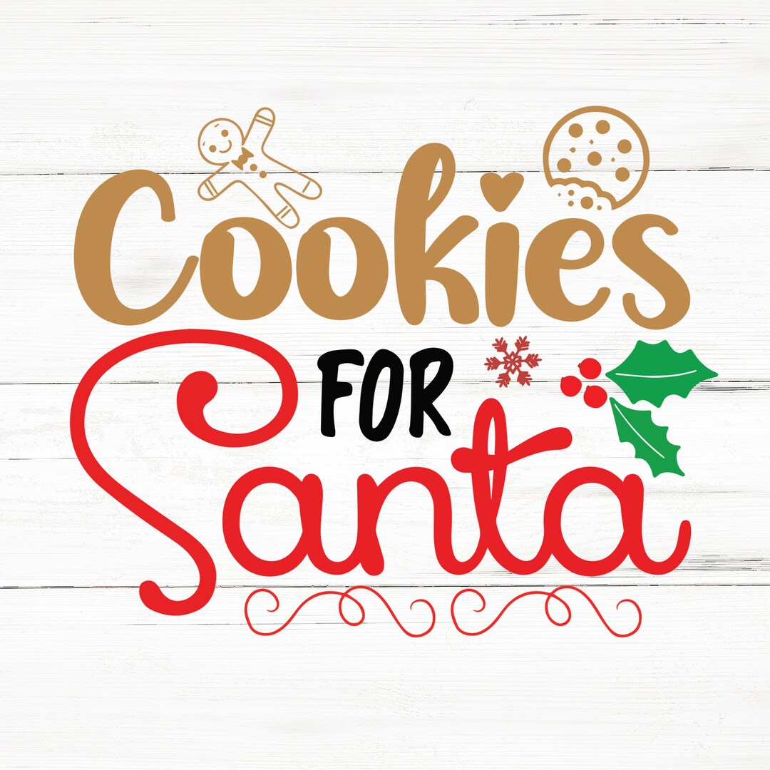 Cookies Santa Svg, Cricut,cricut Svg,christmas Svg,christmas Svg Bundle ...