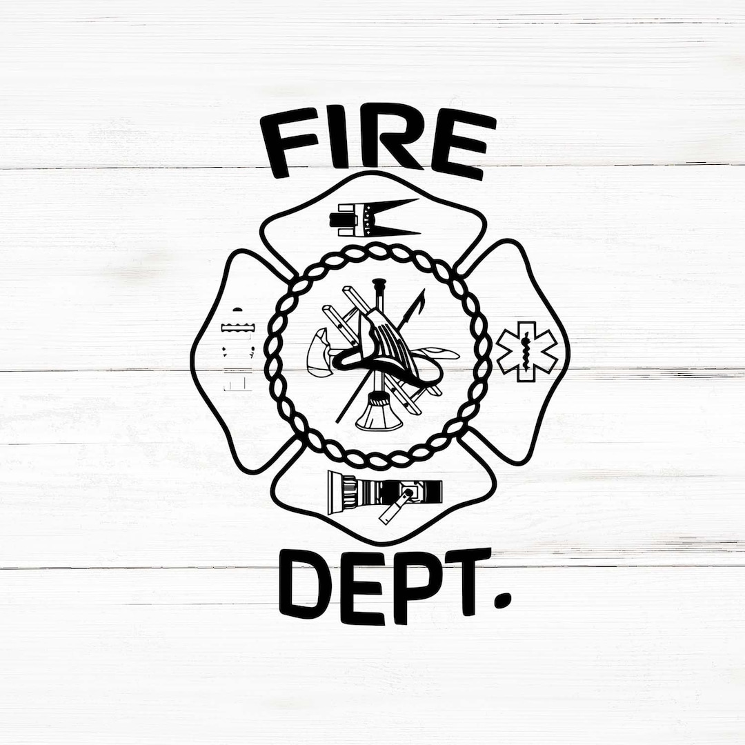 Firefighter Svg, Firefighter Png, Firefighter Bundle, Firefighter ...