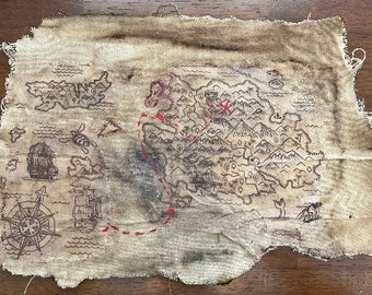 Treasure Map Prop - Etsy
