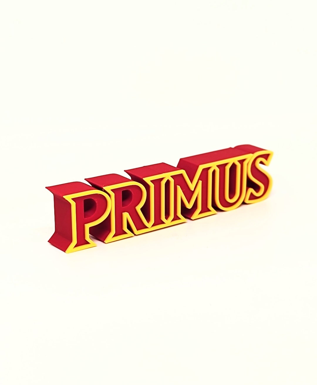 Primus Text Sign - Custom Colors - Etsy