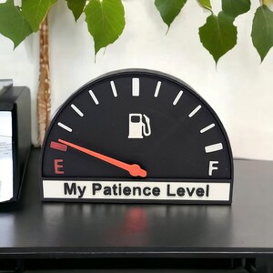 Customizable Fuel / Gas Gauge Sign With Moveable Needle - Etsy