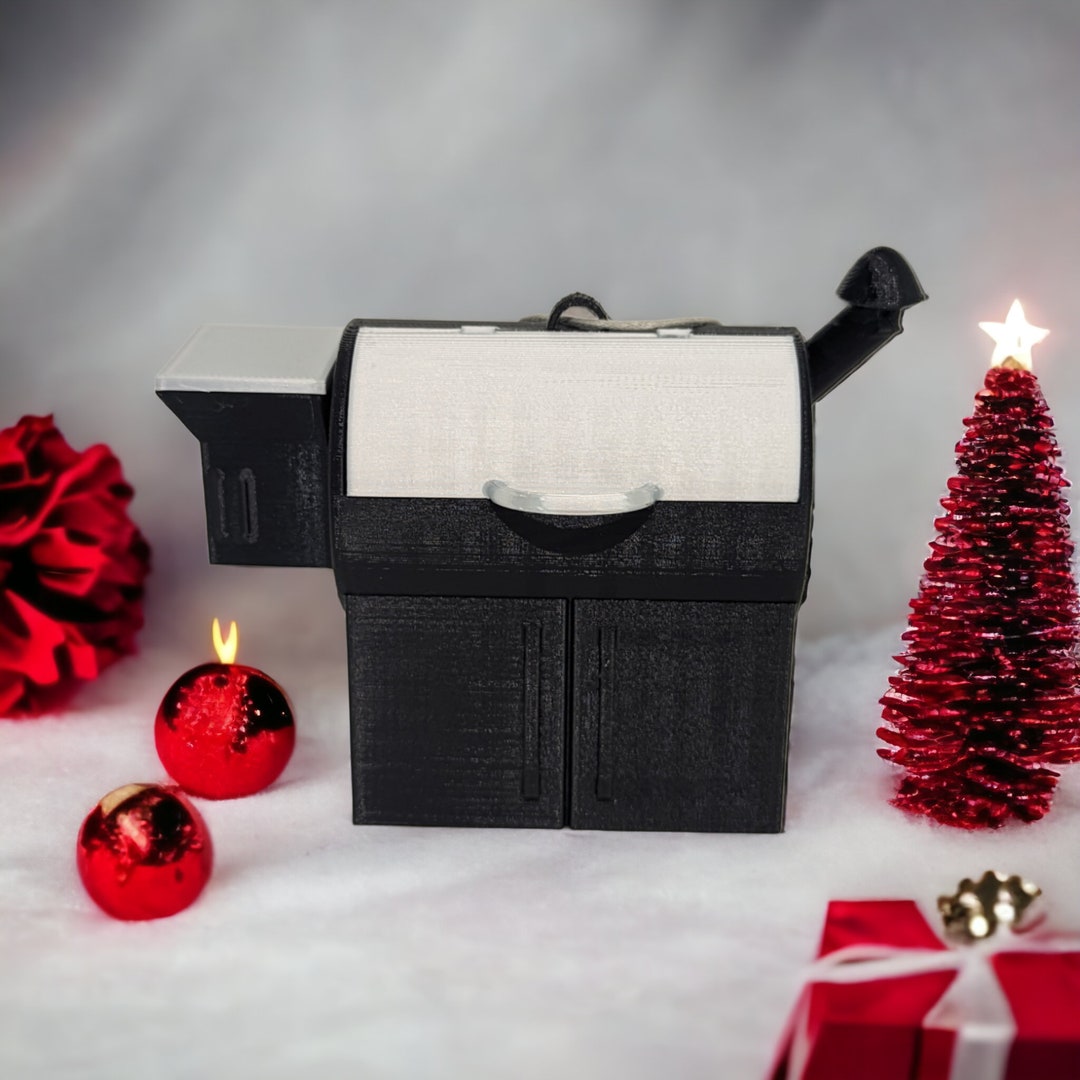 Mini BBQ Smoker Grill Ornament - Etsy