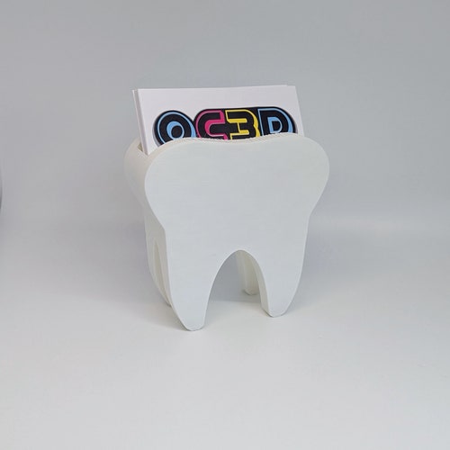 Tooth Business Card Holder Dental Dentist Dental Decor - Etsy