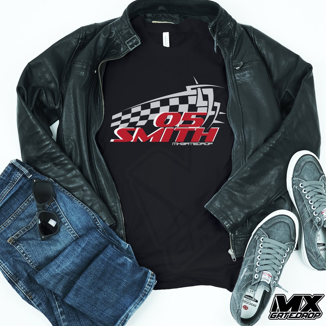 Custom Race Shirts Personalized Name and Number Tee Shirt Pit Crew ...