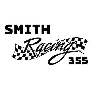 Custom Family Name Racing Door Mat| Dirt Bike Racing Name Mat|motocross ...