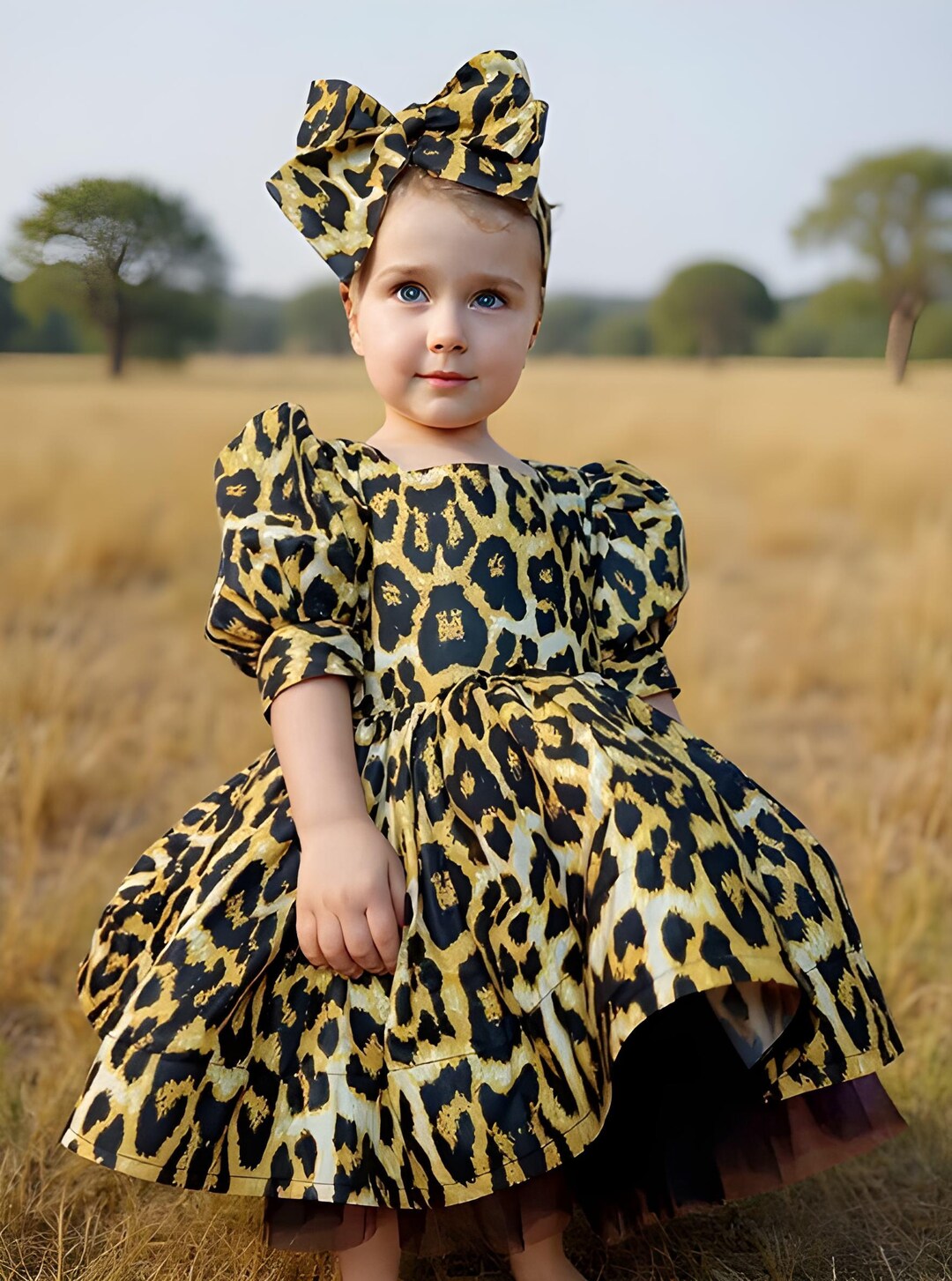 Cheetah Dress for Girls, Leopard Dress, Cheetah Dress, Cheetah Dress ...