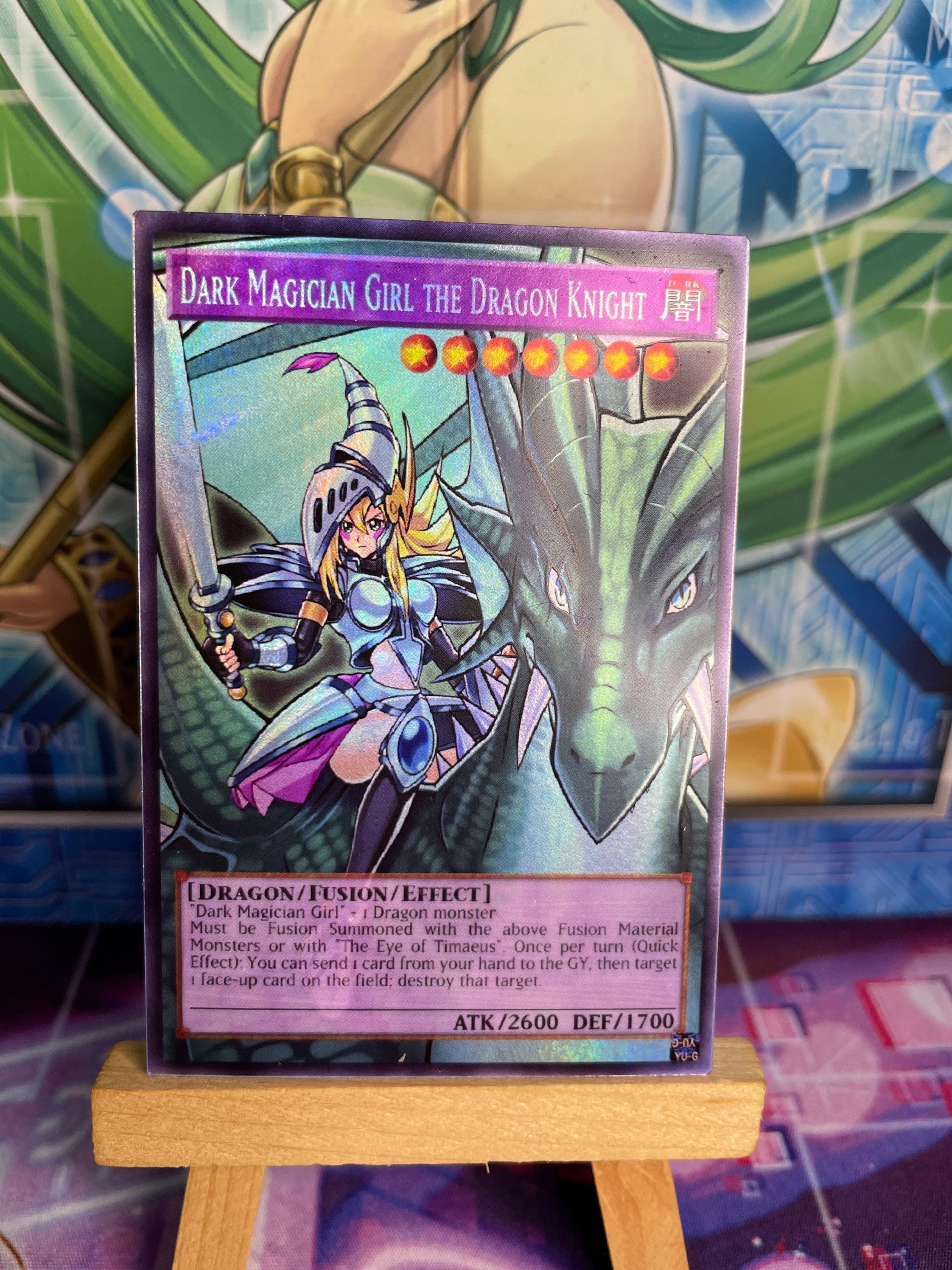 Dark Magician Girl The Dragon Knight Card