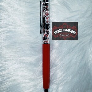 Goth Pen / Vampire Pen / Snowglobe Pen - Etsy