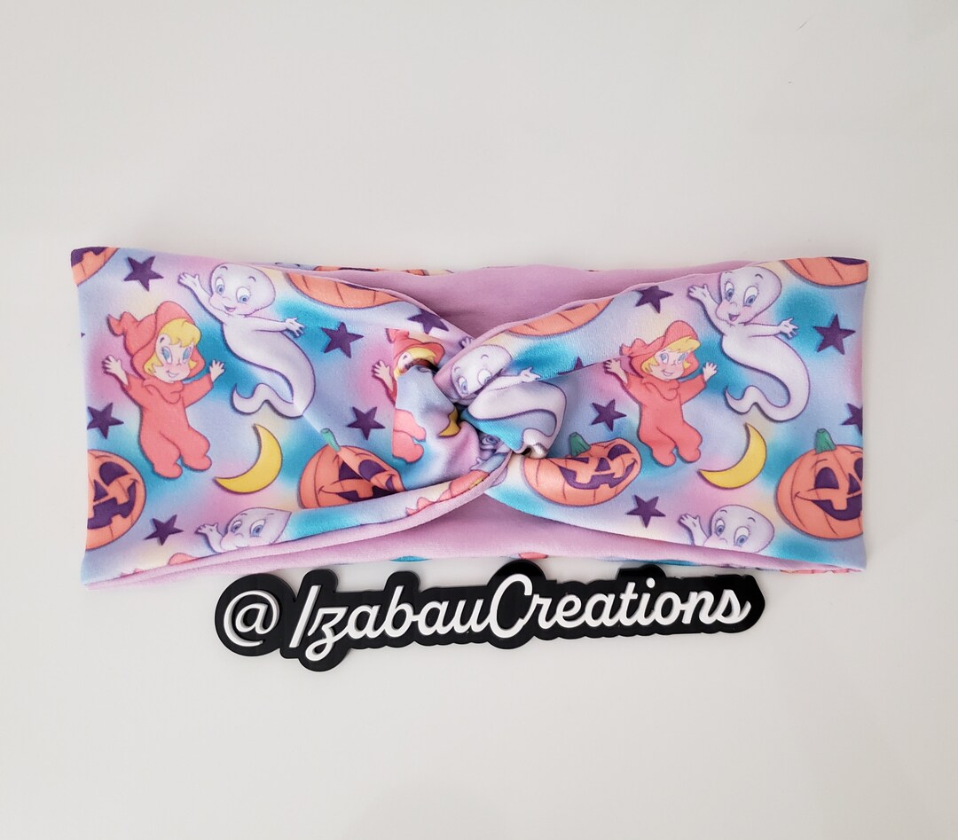 Ghost Headband / Classic Halloween / Vintage Halloween / Friendly Ghost ...