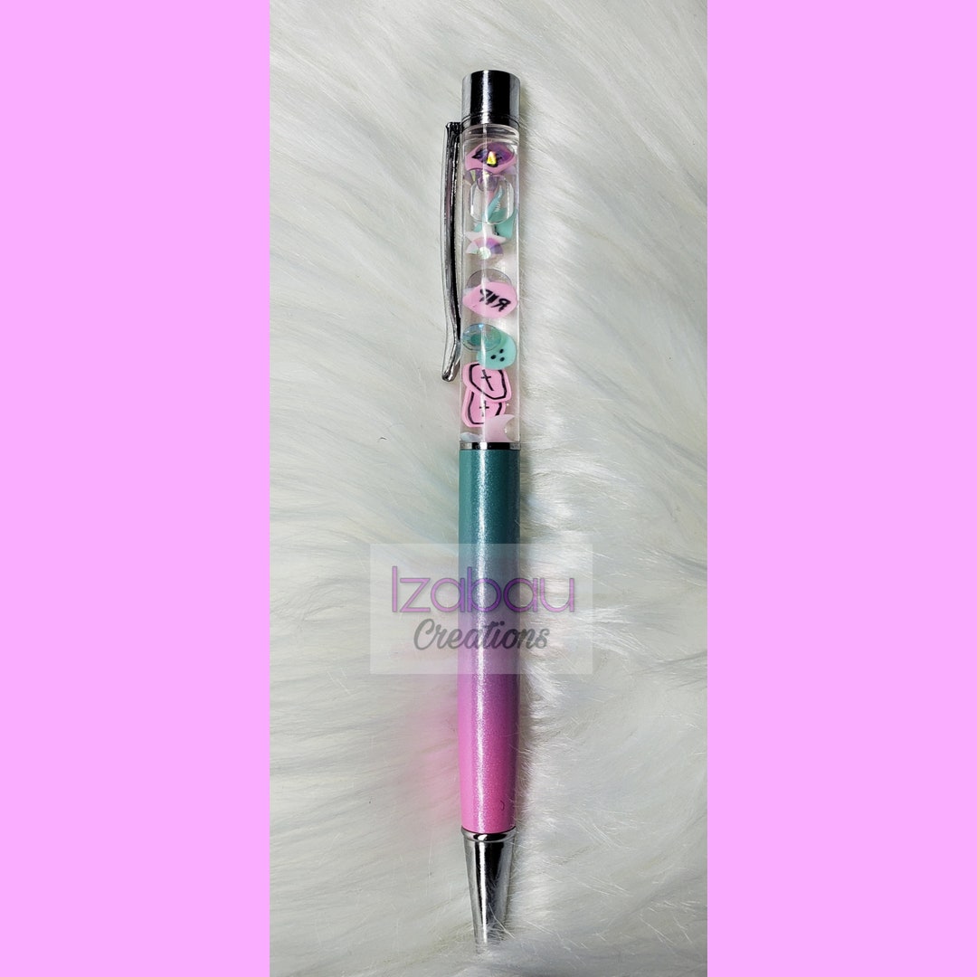 Pastel Goth Pen / Cute Spooky Pen / Snowglobe Pen - Etsy