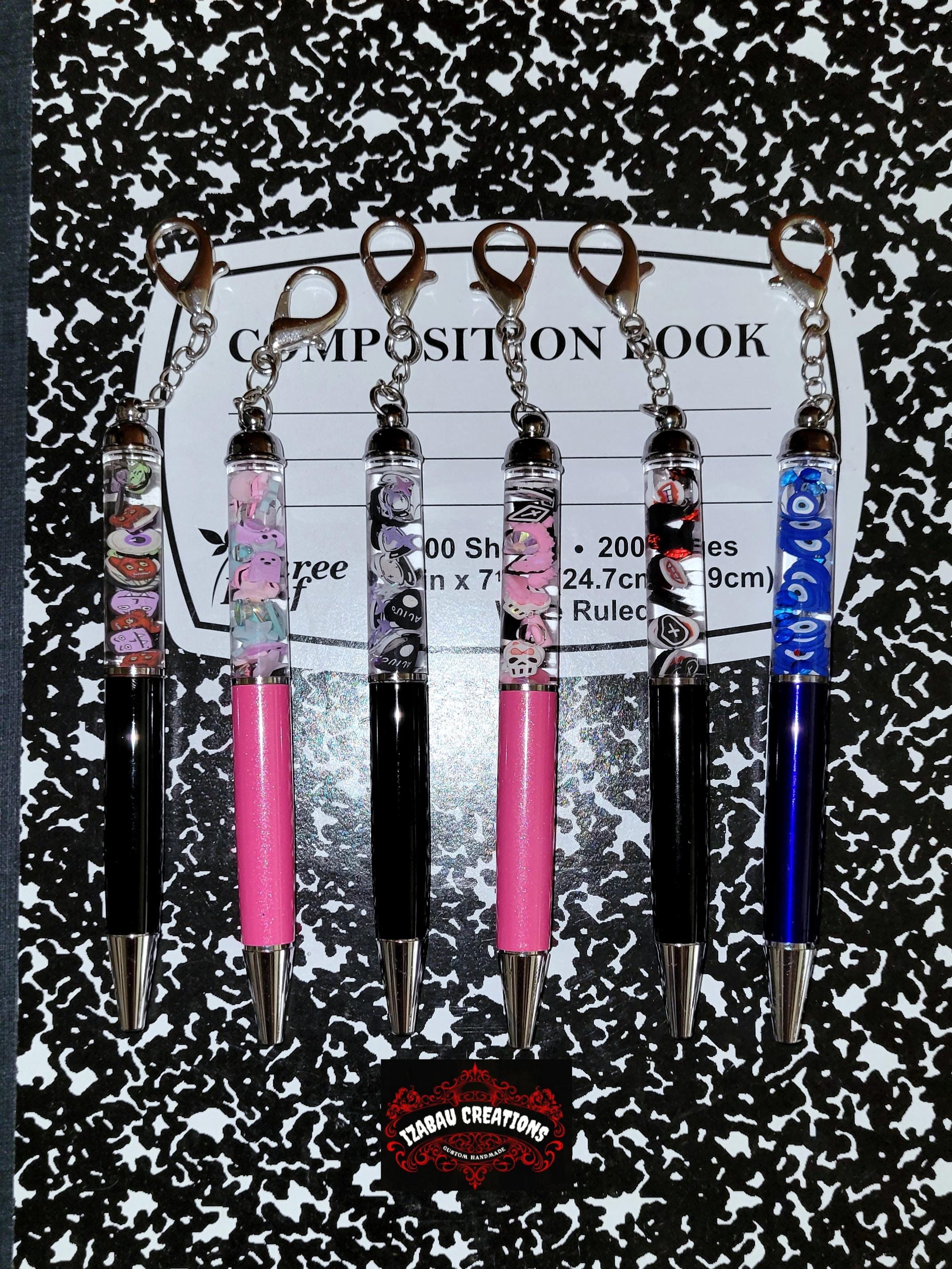 Mini Clip Pen / Snowglobe Pen / Custom Pen / Witchy Pen / Spooky Pen ...