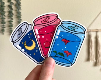 Kawaii Soda Sticker - Etsy