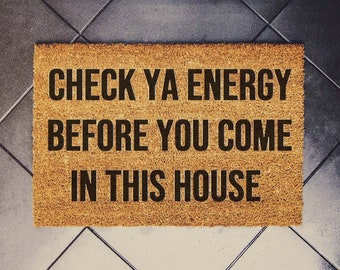 Check Your Energy - Etsy
