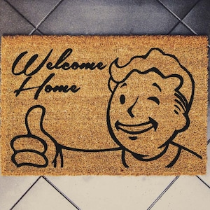 Fallout Vault Tec Welcome Mat - Etsy