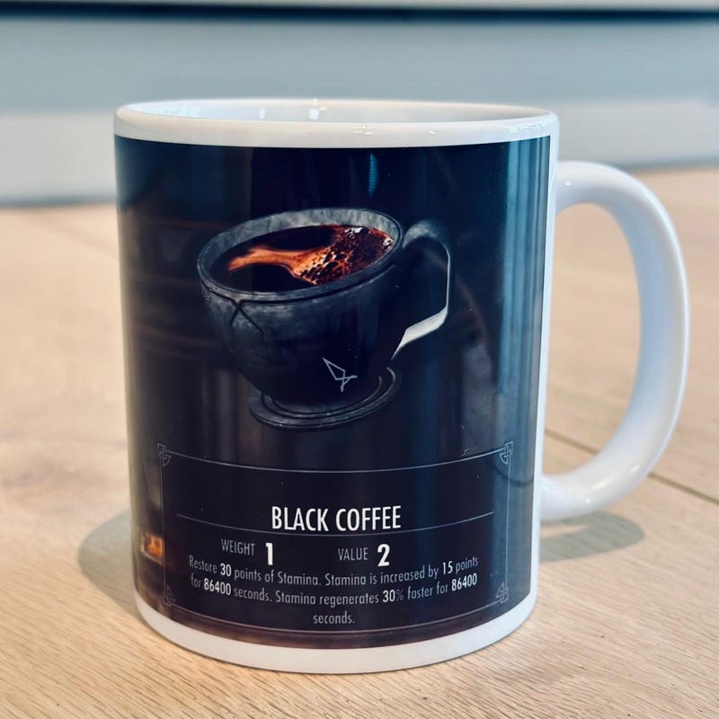 Skyrim Mug - Etsy