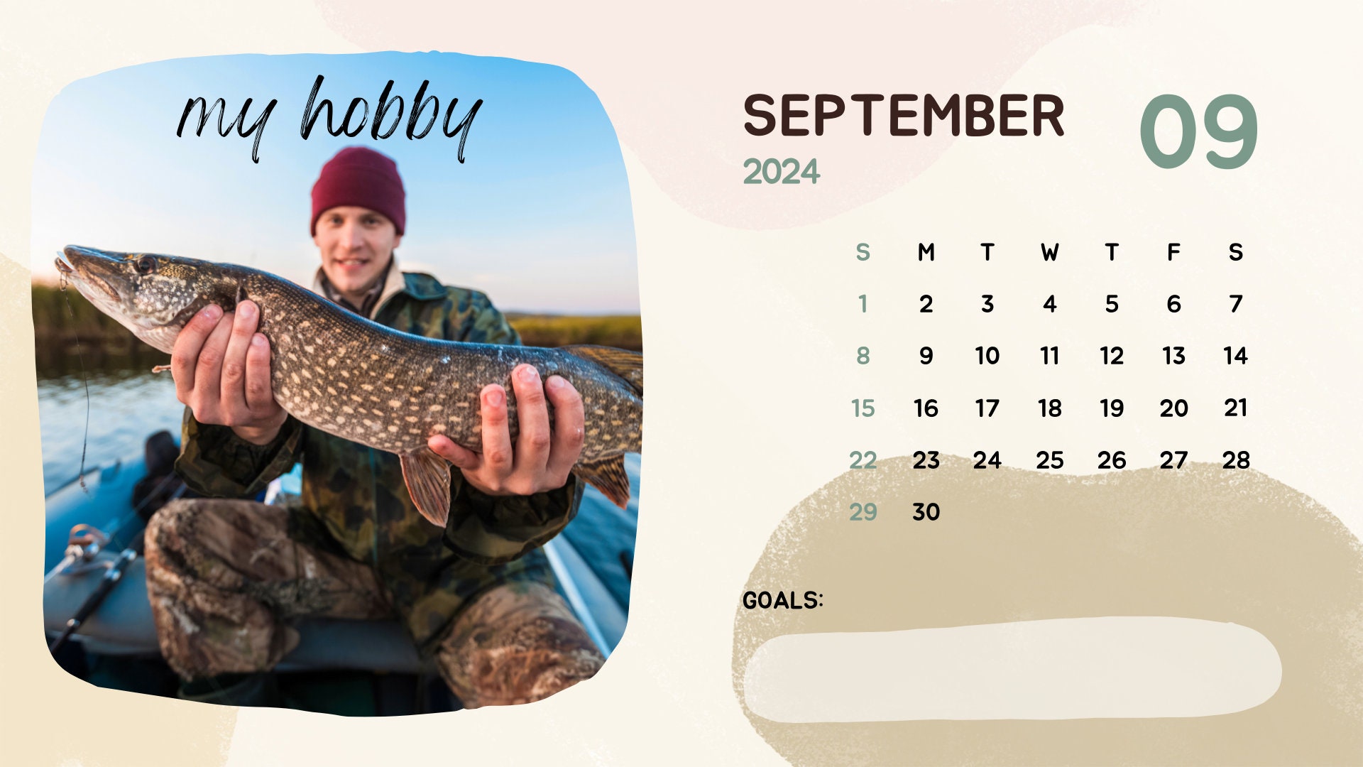 Editable Canva Template Photo 2024 Wall Calendar Desktop Calendar - Etsy