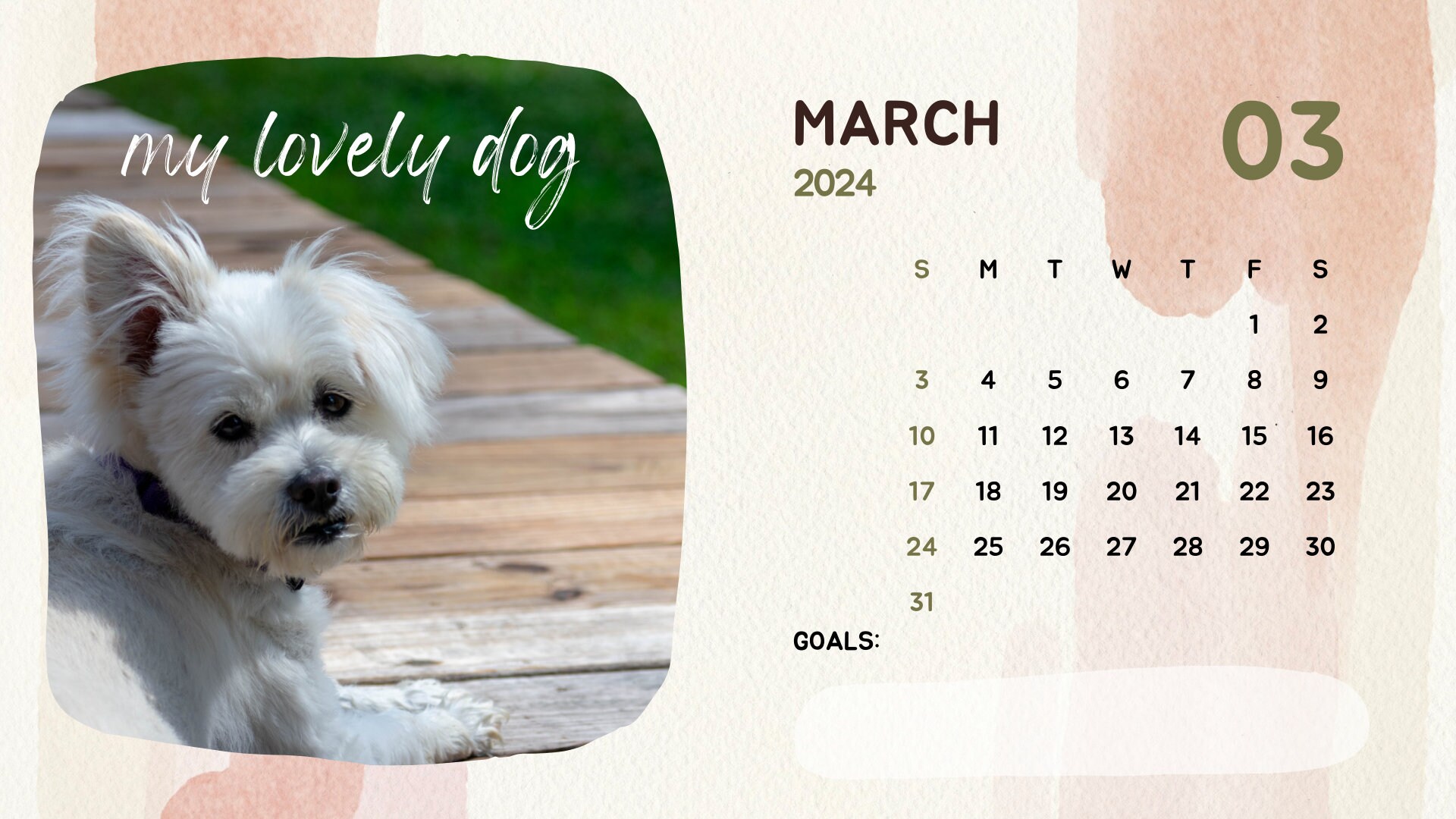 Editable Canva Template Photo 2024 Wall Calendar Desktop Calendar - Etsy