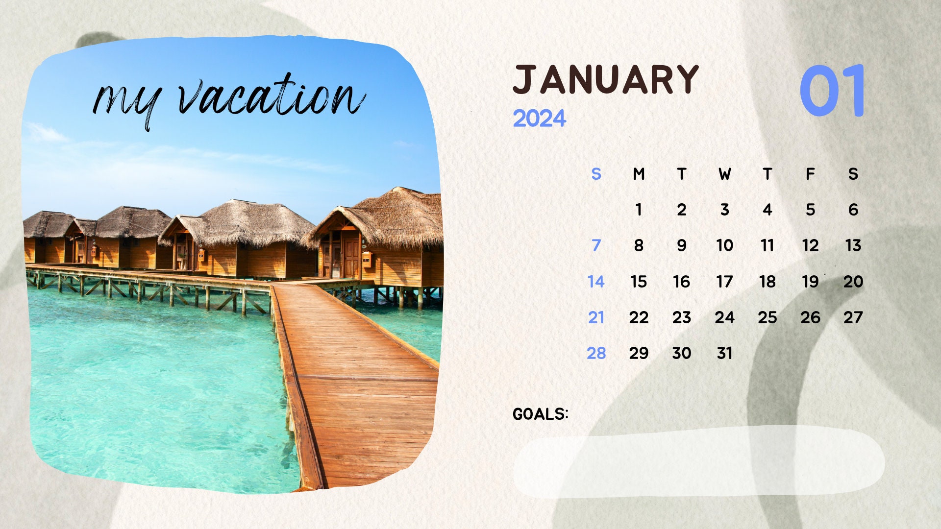 Editable Canva Template Photo 2024 Wall Calendar Desktop Calendar - Etsy
