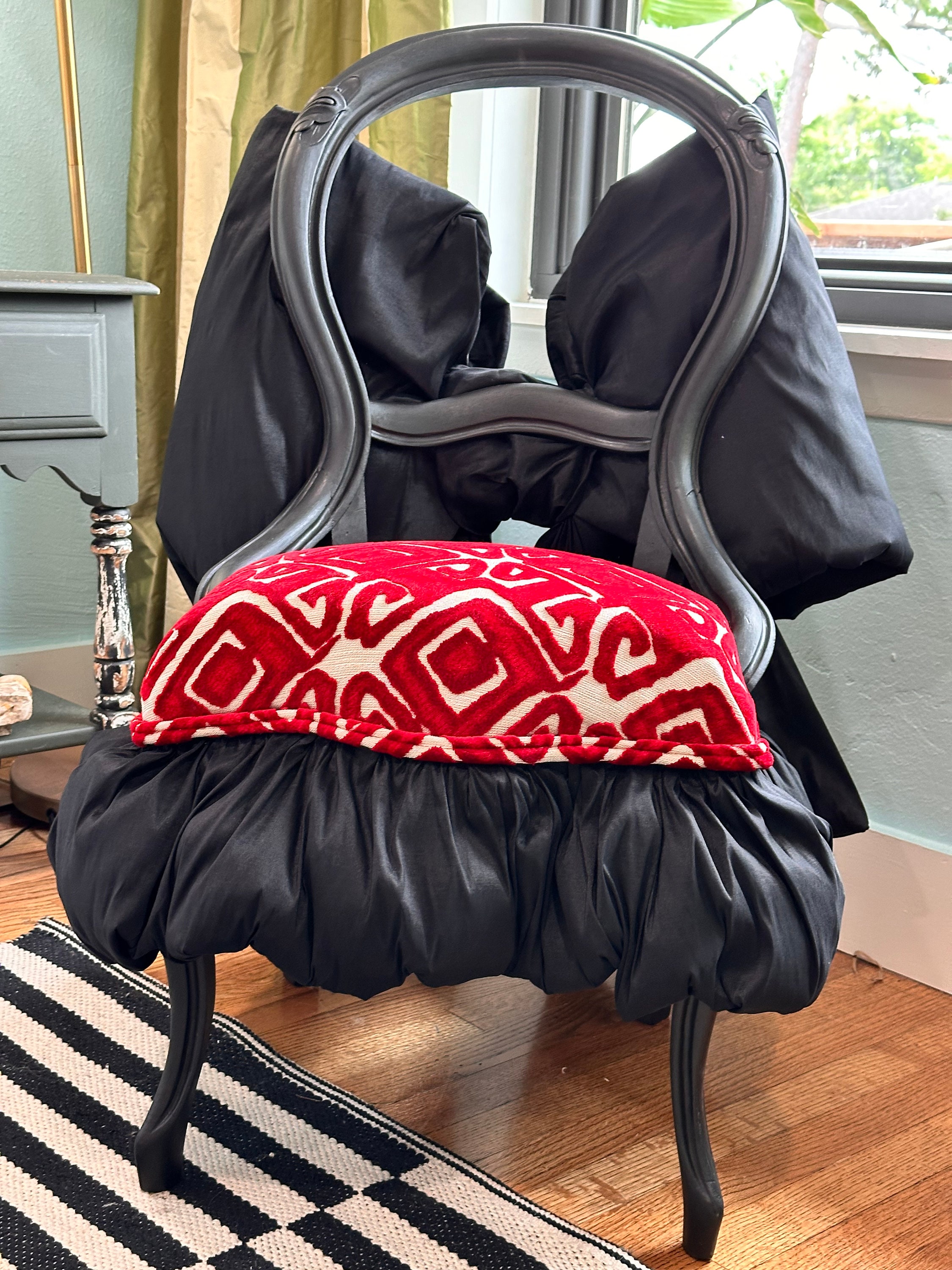 Custom Balloon Back Chair - Etsy