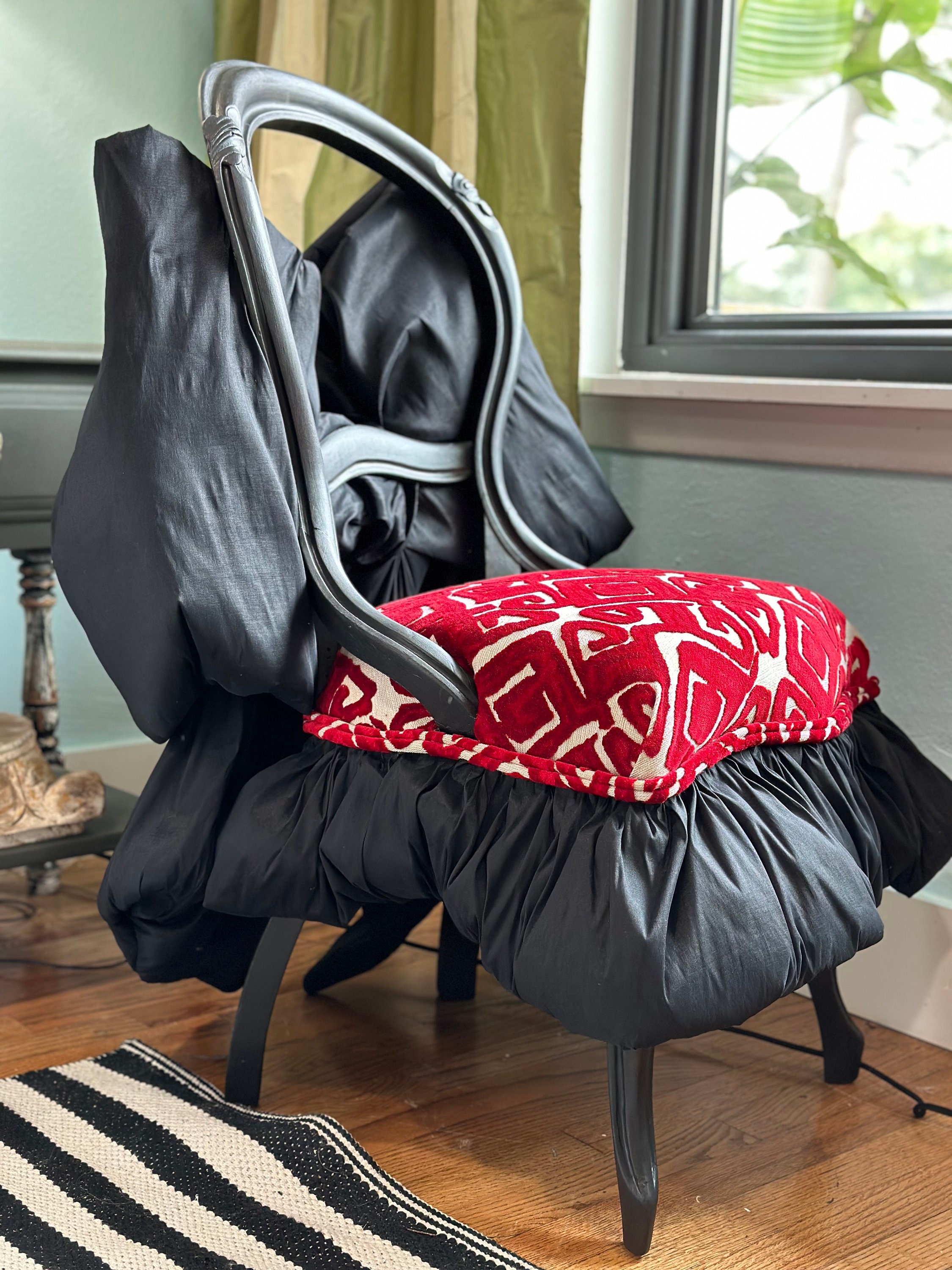 Custom Balloon Back Chair - Etsy