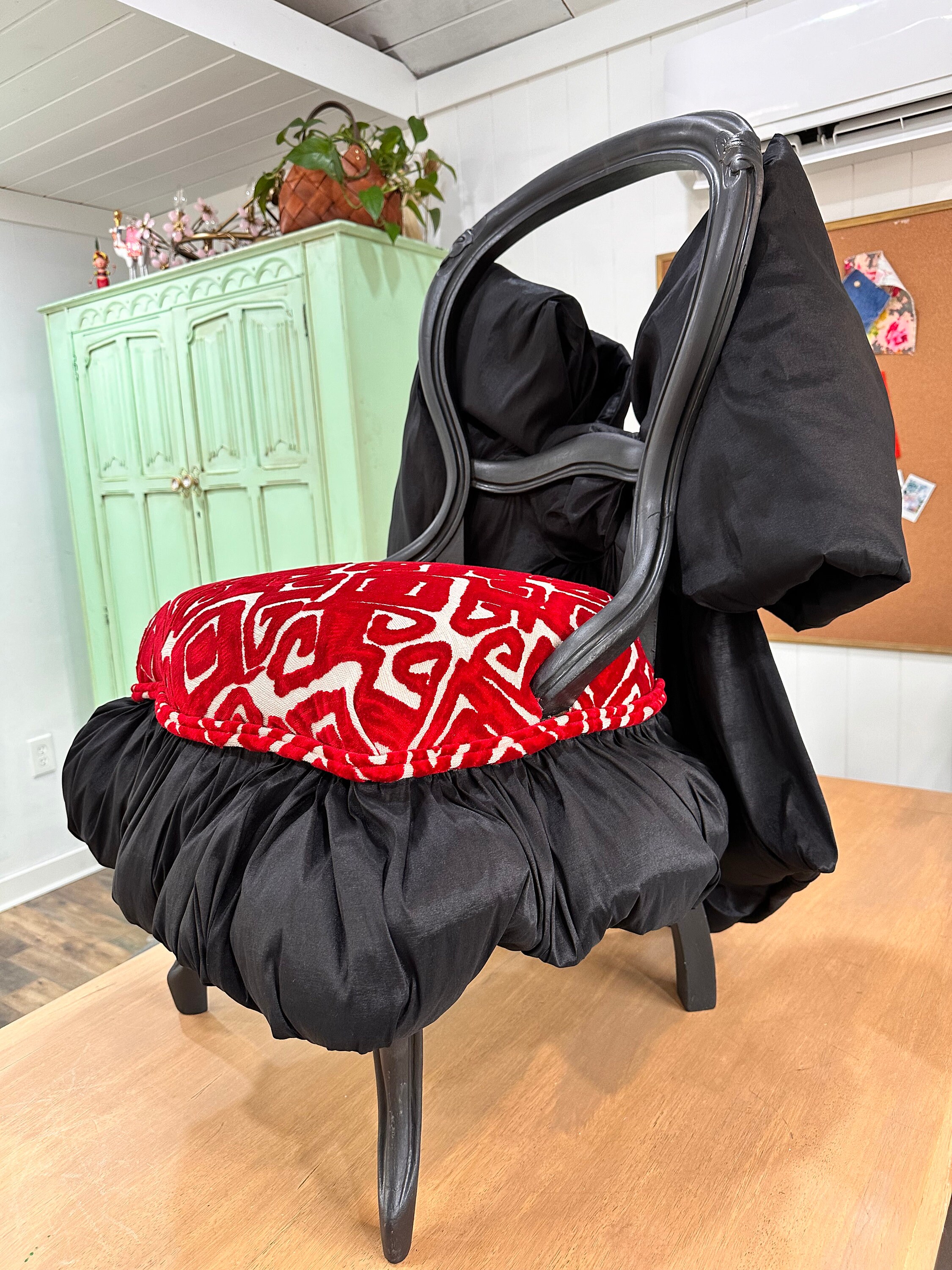 Custom Balloon Back Chair - Etsy