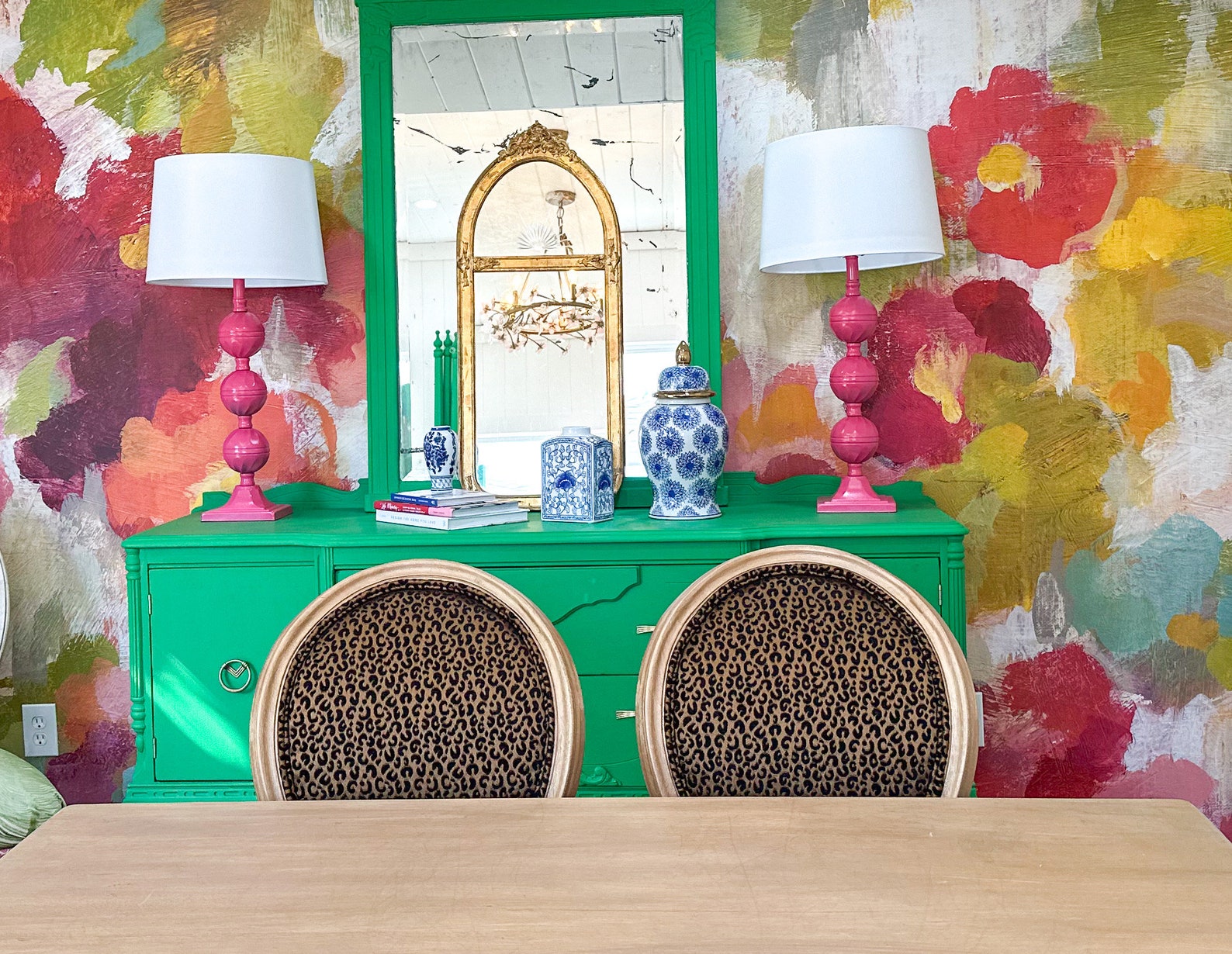 Elegant Leopard Print Accent Chair - Etsy