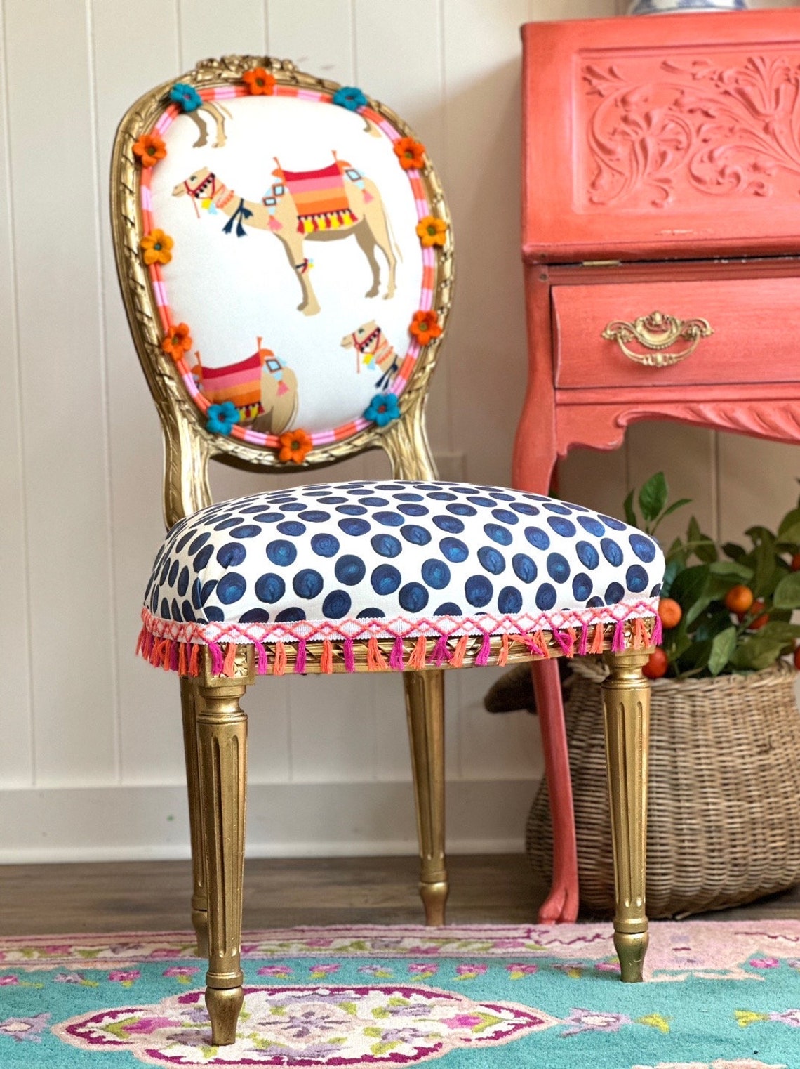 SOLD Secretary Desk and Chair - Etsy