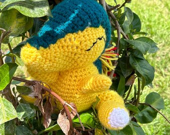 Cyndaquil Crochet Pattern / Pokemon / Gen 2 / Fire Type / Amigurumi ...
