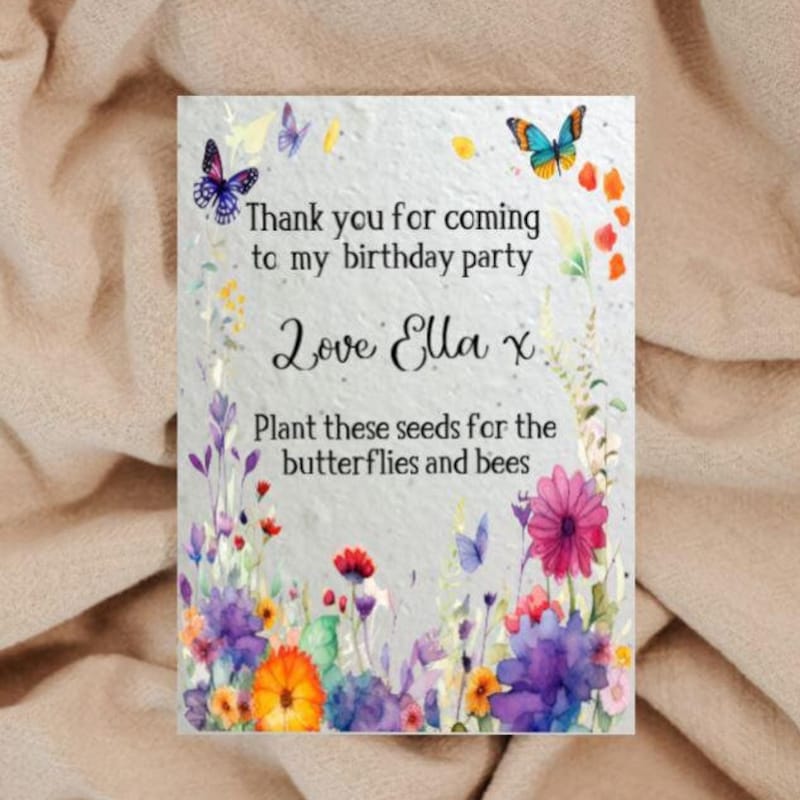 Wildflower Seed Pencils - Etsy UK