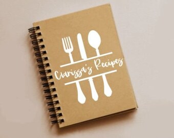 Recipe Notepad - Etsy