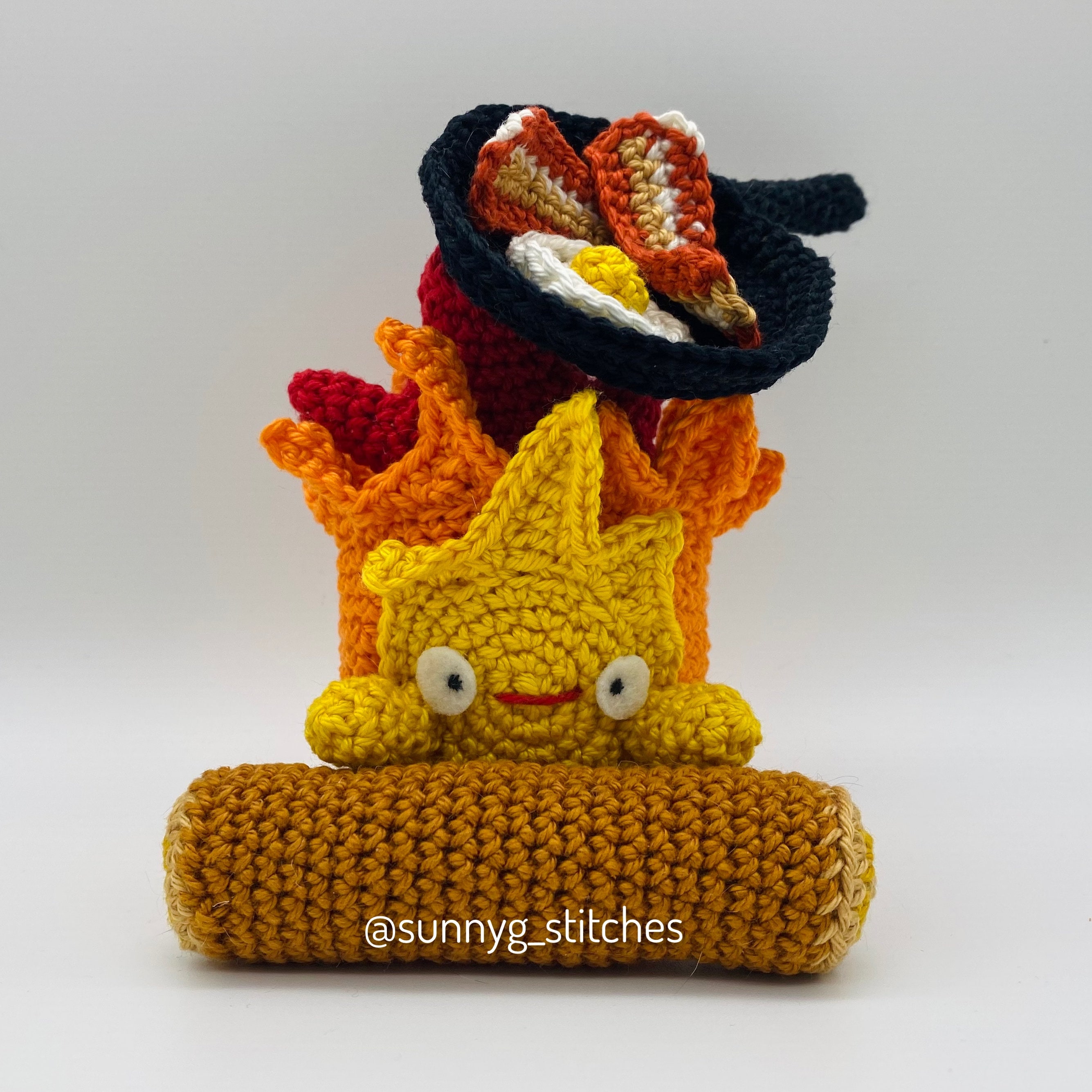 Tiny Flame Amigurumi Crochet Pattern PDF English - Etsy