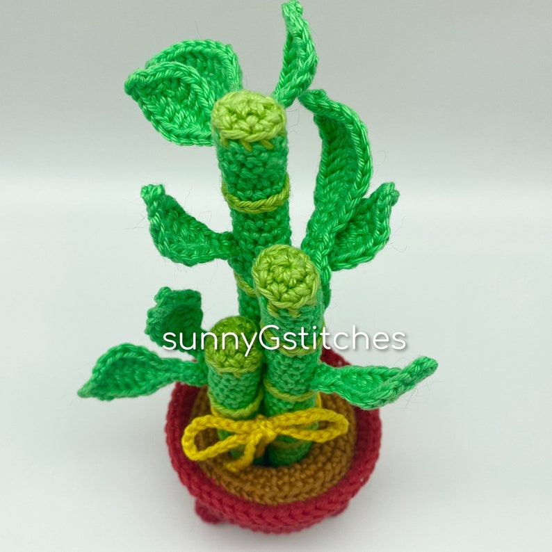 Lucky Bamboo Amigurumi Crochet Pattern - PDF - English - Etsy