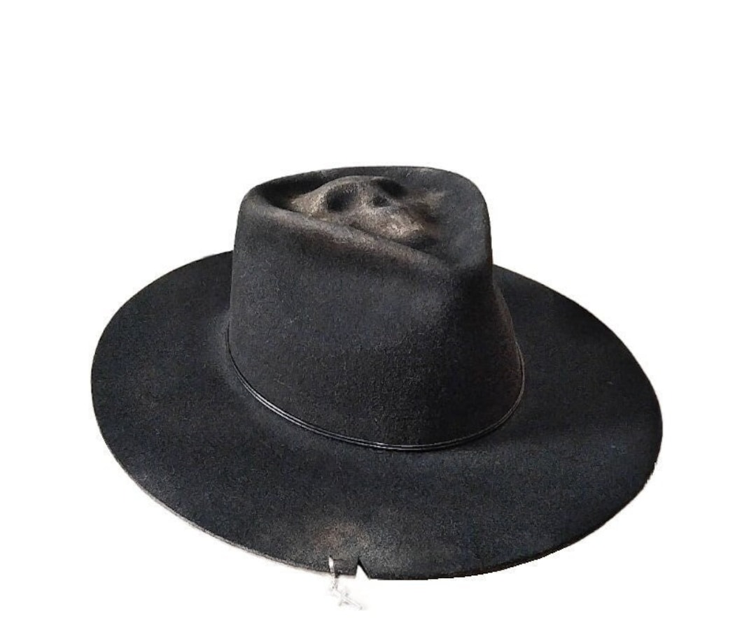 Custom Mens Goth Hat Goth Cowboy Hat One of a Kind Skull - Etsy UK