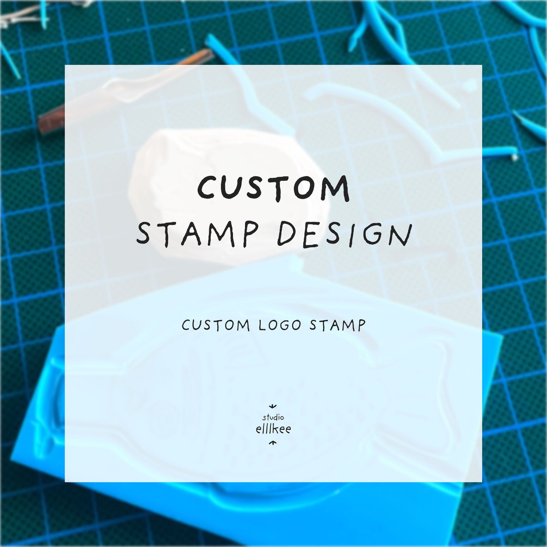 Custom Stamp Design Custom Handcarved Stamp Custom Logo Stamp ...