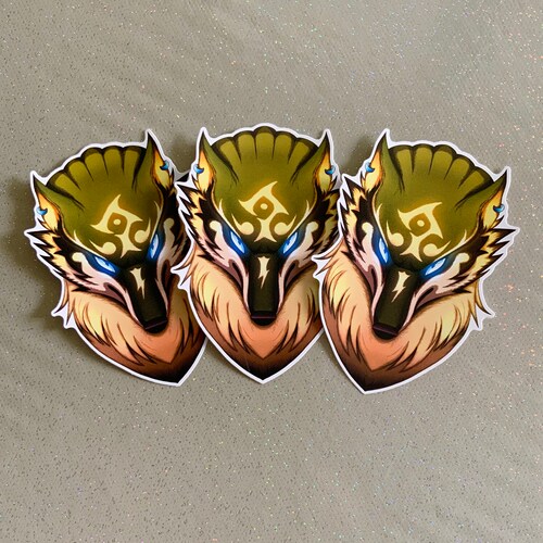 Wolf Link Transformation Zelda Twilight Princess Golden - Etsy