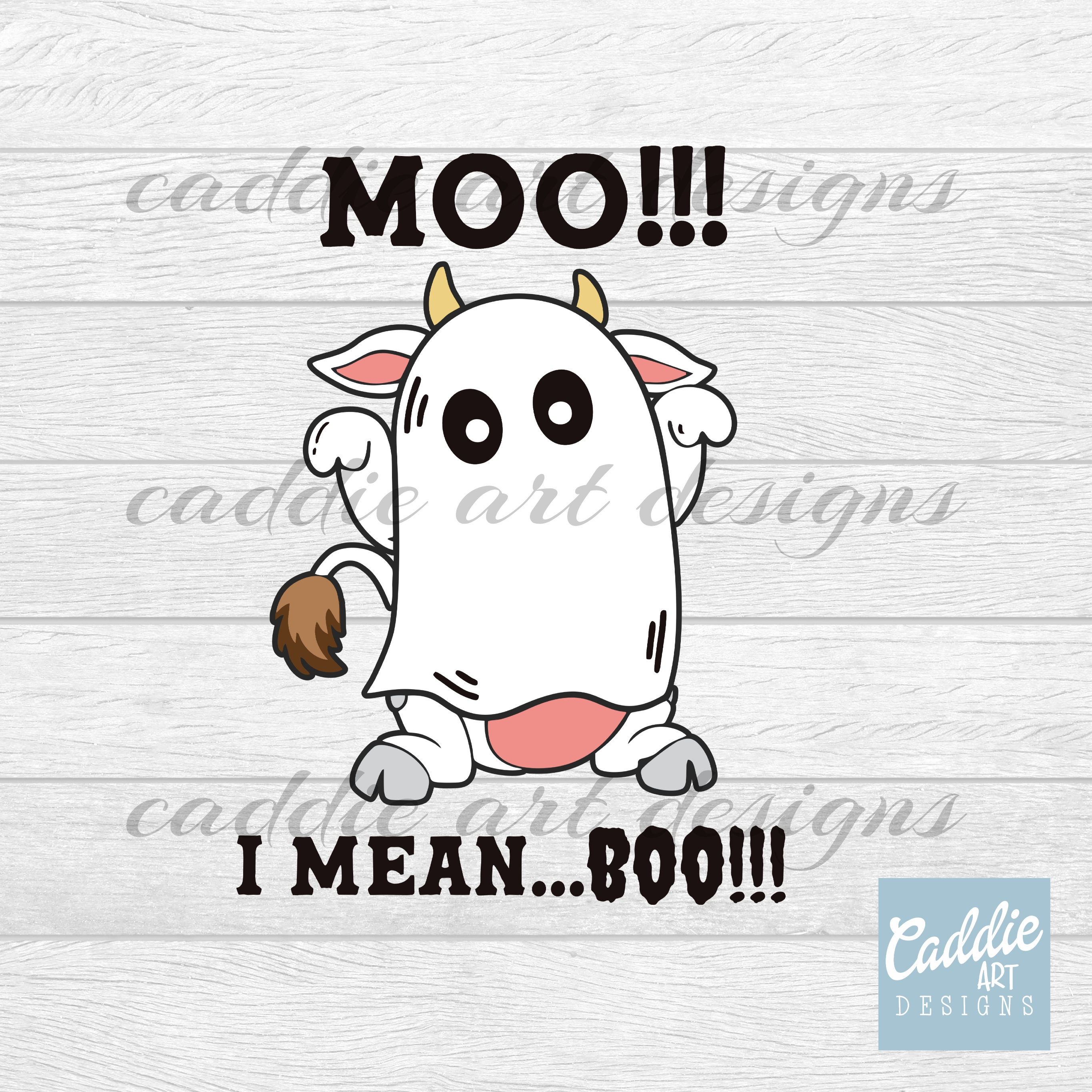Moo I Mean Boo PNG Halloween Cow PNG Witch PNG Funny - Etsy