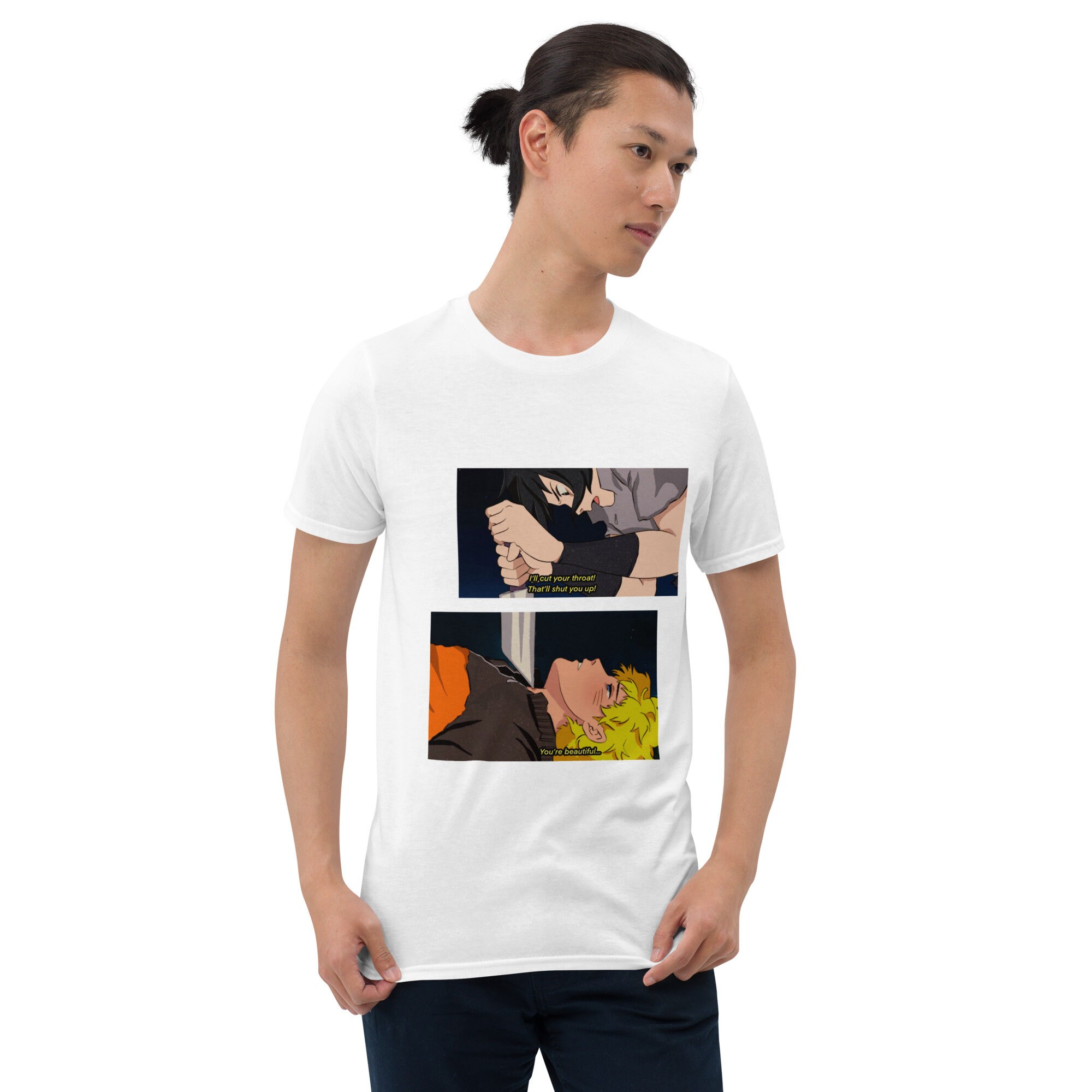 Princess Mononoke Inspired Anime Narusasu, Sasunaru Short-sleeve Unisex ...