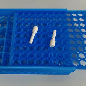 Communion Glass Cup Holder Lt BLUE Dishwasher Sterilizer Safe, Saves ...