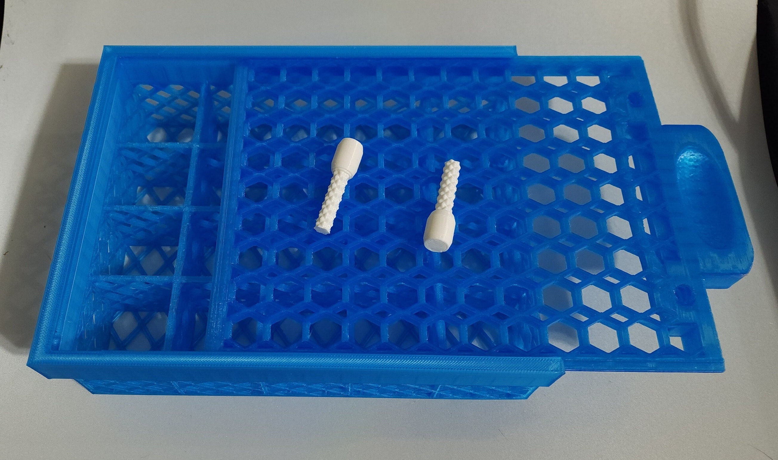 Communion Glass Cup Holder Lt BLUE Dishwasher Sterilizer Safe, Saves ...