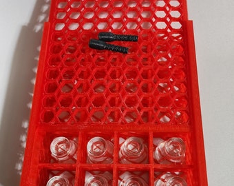 Communion Glass Cup Holder MINT GREEN Dishwasher Sterilizer Safe Saves ...