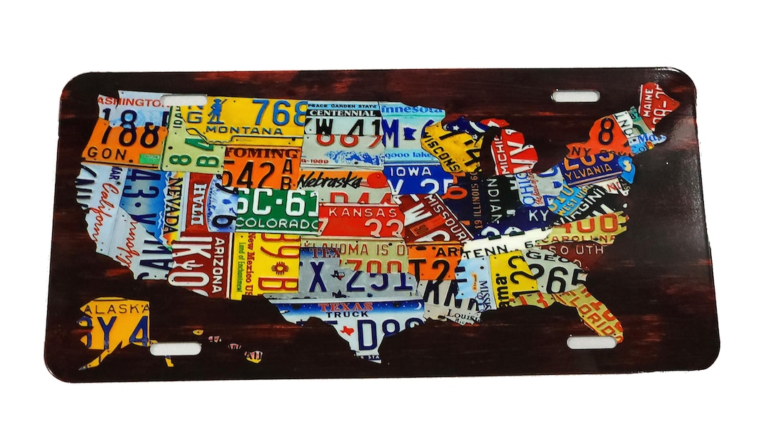 Car License Plate License Plate, Funny License Front Car Tag Custom ...