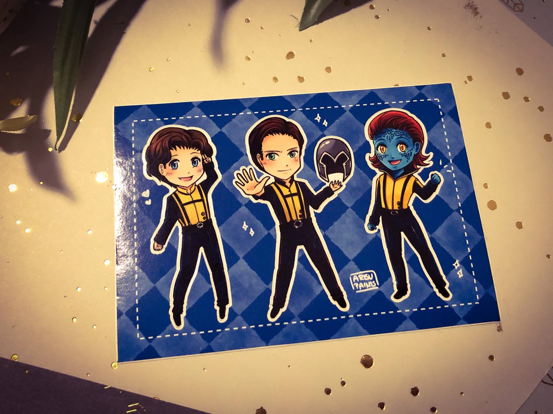 X-men: First Class Sticker Sheet - Etsy