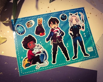 Little Bug Pal Sticker the Dragon Prince TDP Aaravos - Etsy UK