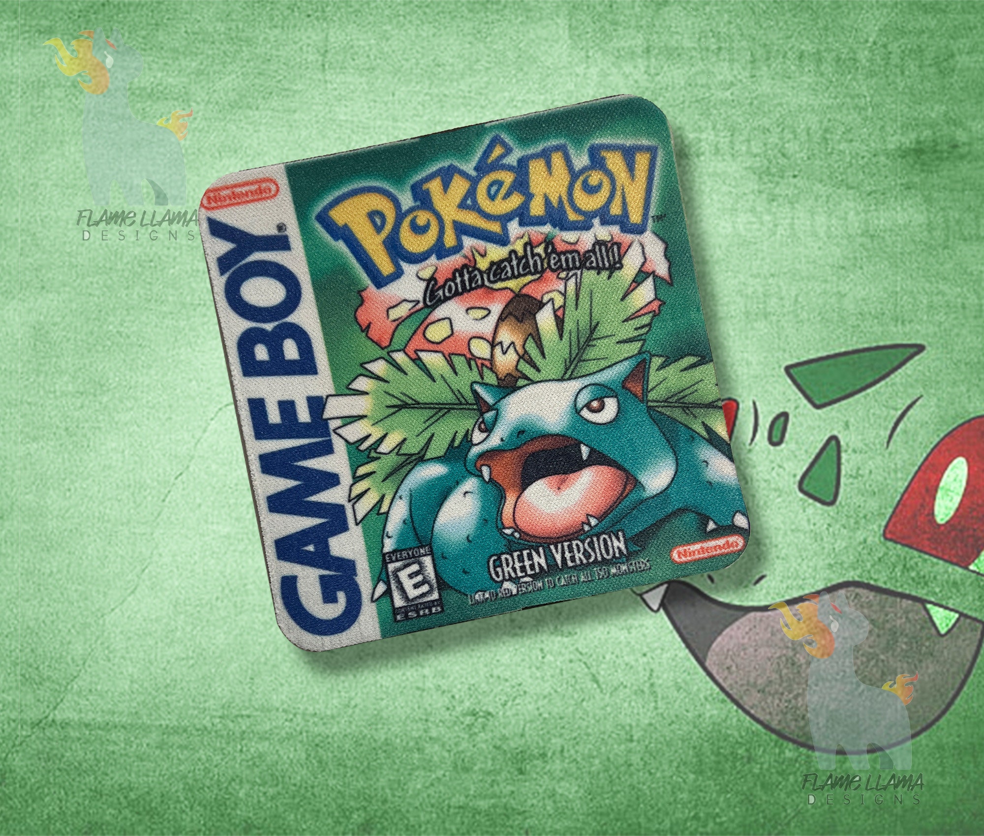 Pokemon Game Cover Coasters 4-pack Great Gift for Gamers - Etsy