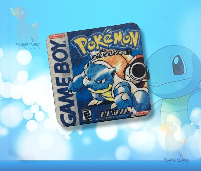 Pokemon Game Cover Coasters | 4-pack | Great Gift for Gamers - Etsy