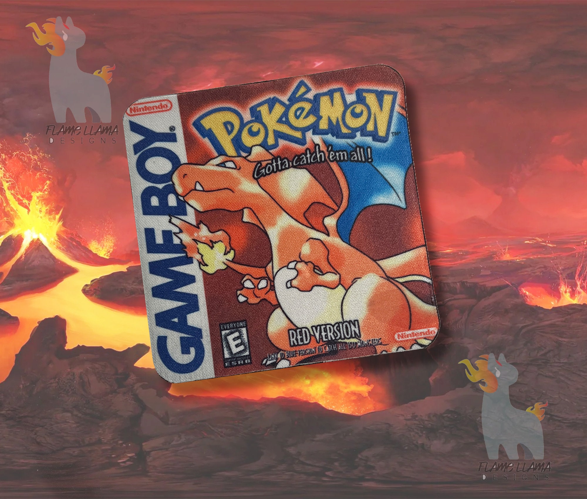 Pokemon Game Cover Coasters | 4-pack | Great Gift for Gamers - Etsy