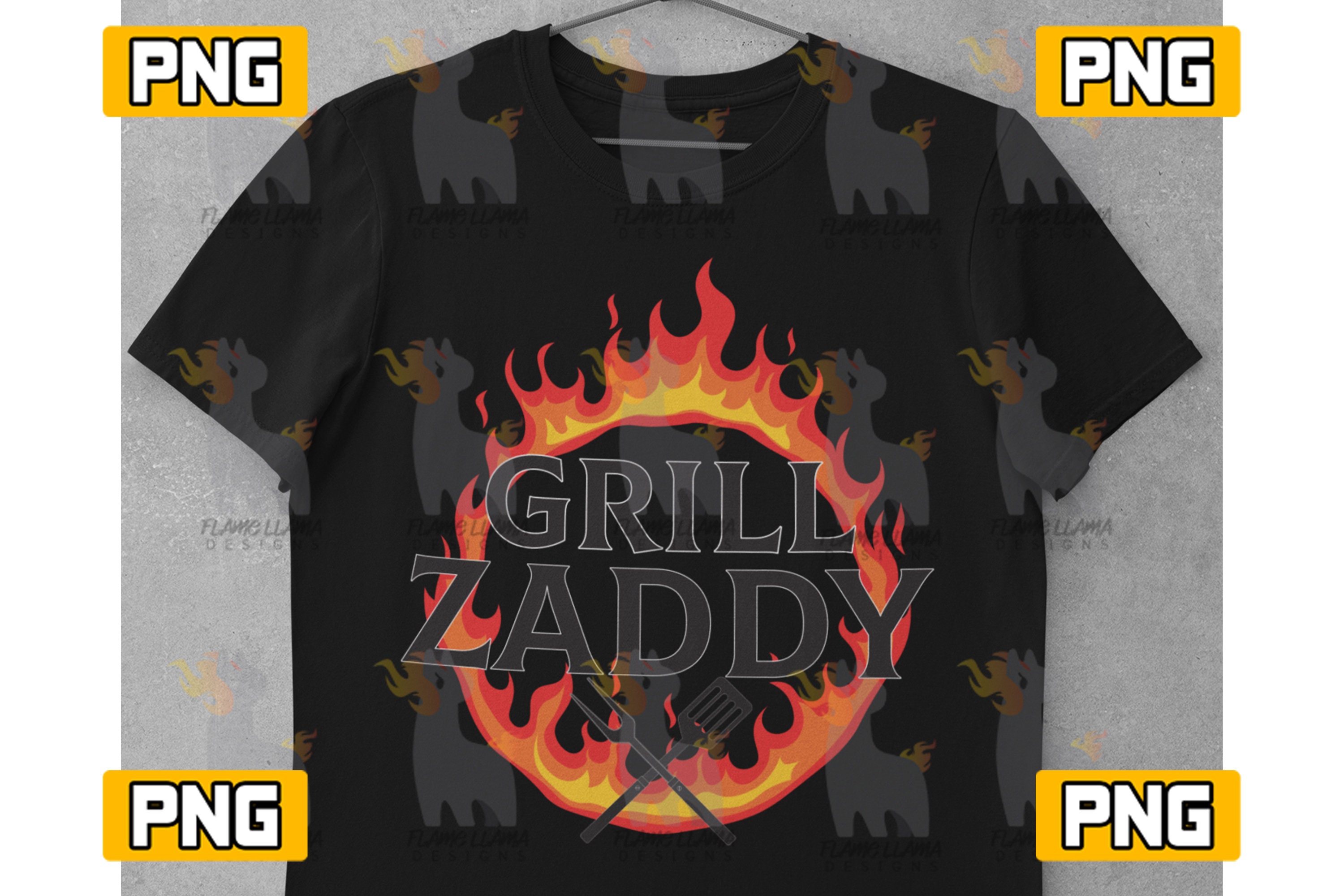Grill Zaddy PNG | Funny Dad Design | Fathers Day Design | Digital File ...
