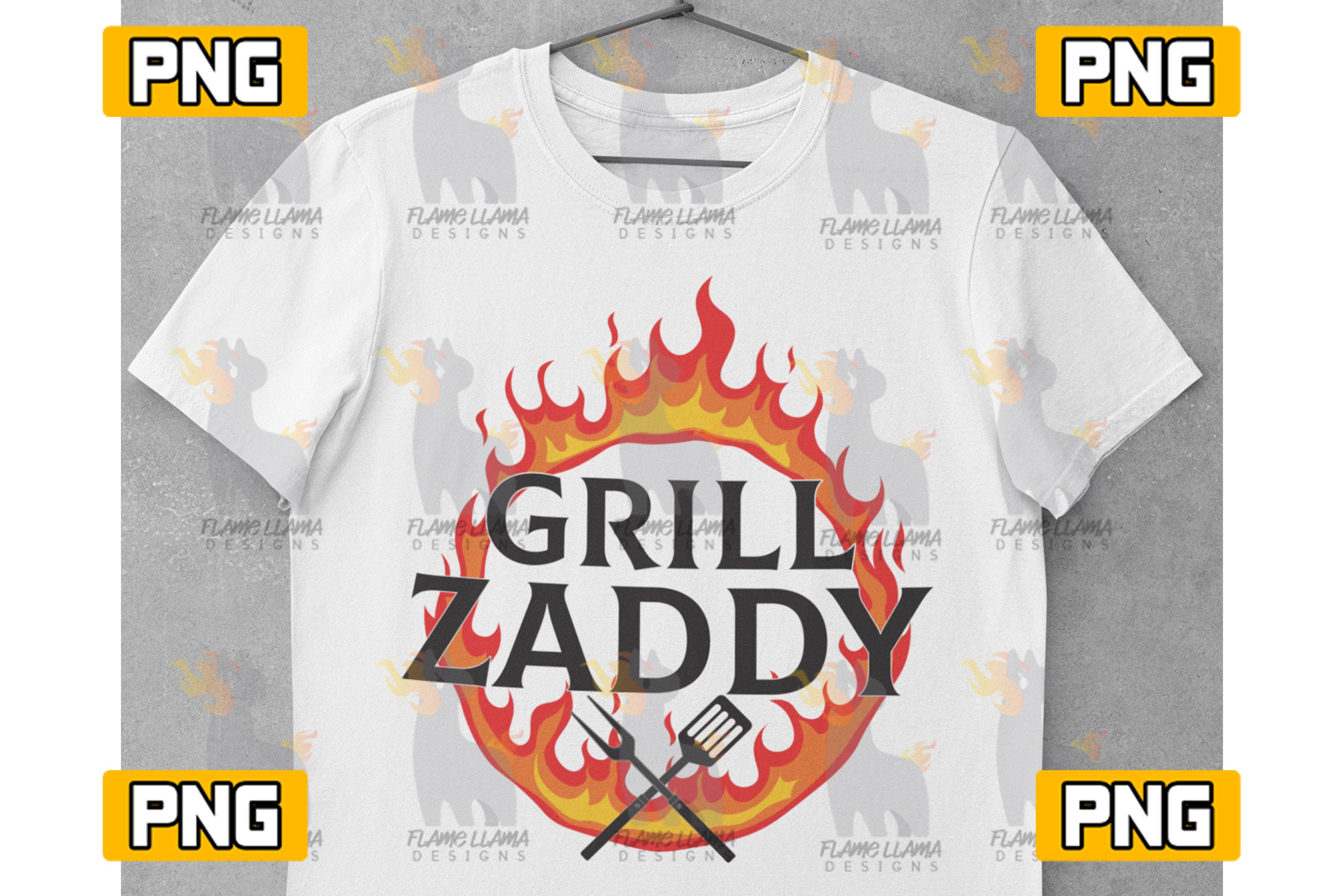 Grill Zaddy PNG | Funny Dad Design | Fathers Day Design | Digital File ...