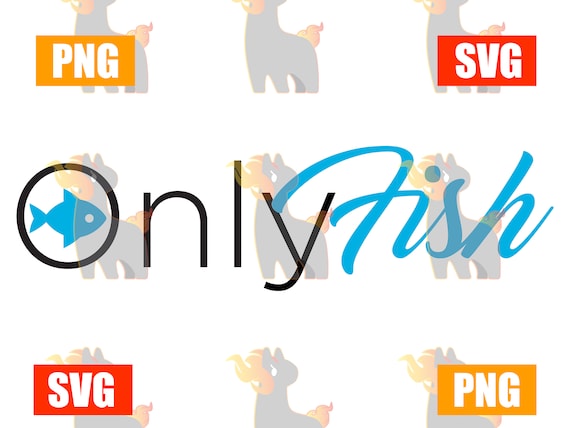 Only Fish Funny Fishing Shirt Design PNG & SVG - Etsy